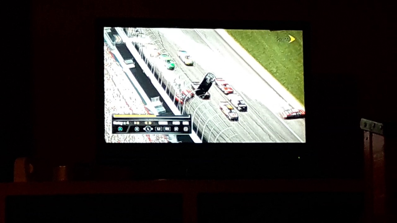Nascar The game 2011 Catch Fence crash - YouTube