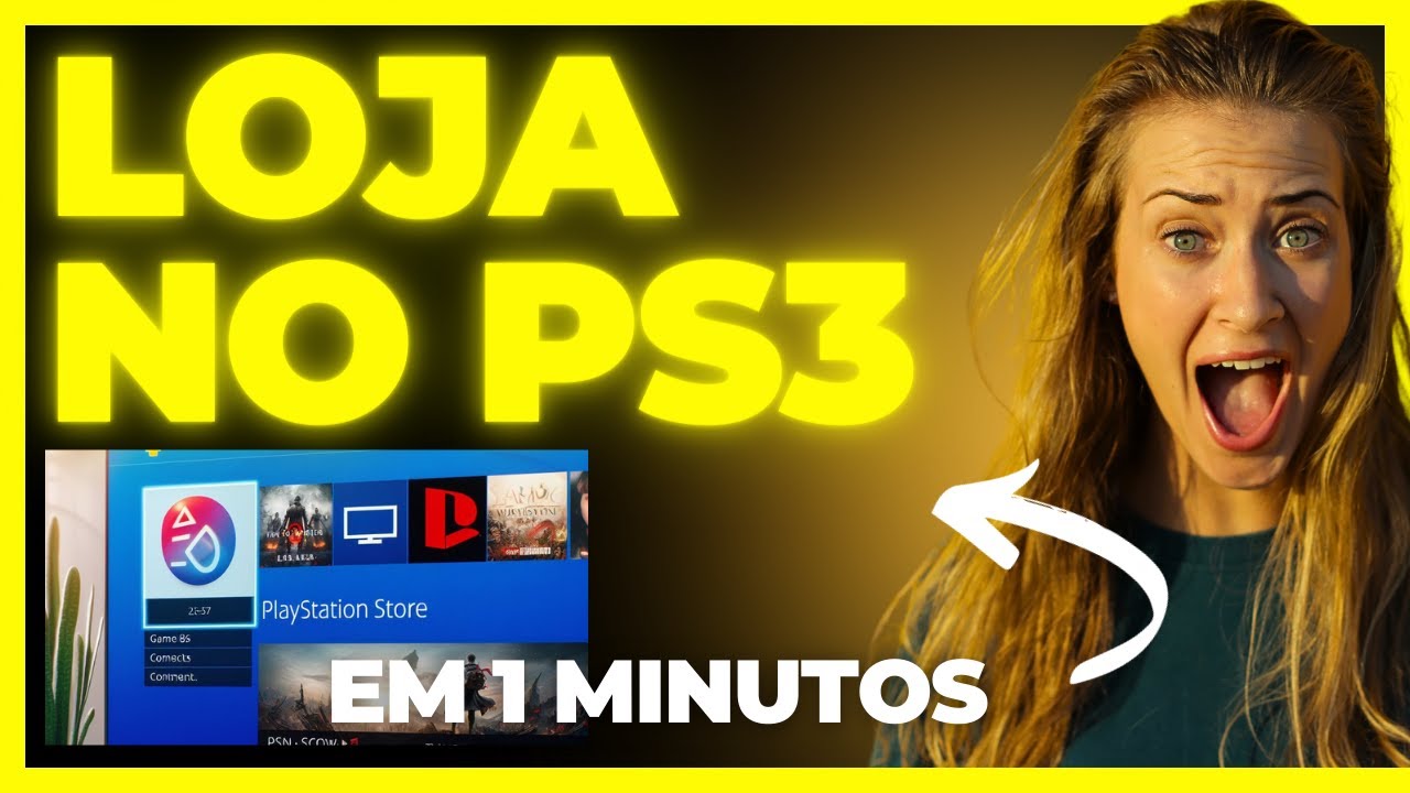 baixe lojas no ps3 em 1 minuto Transforme seu PS3 em uma máquina de ...