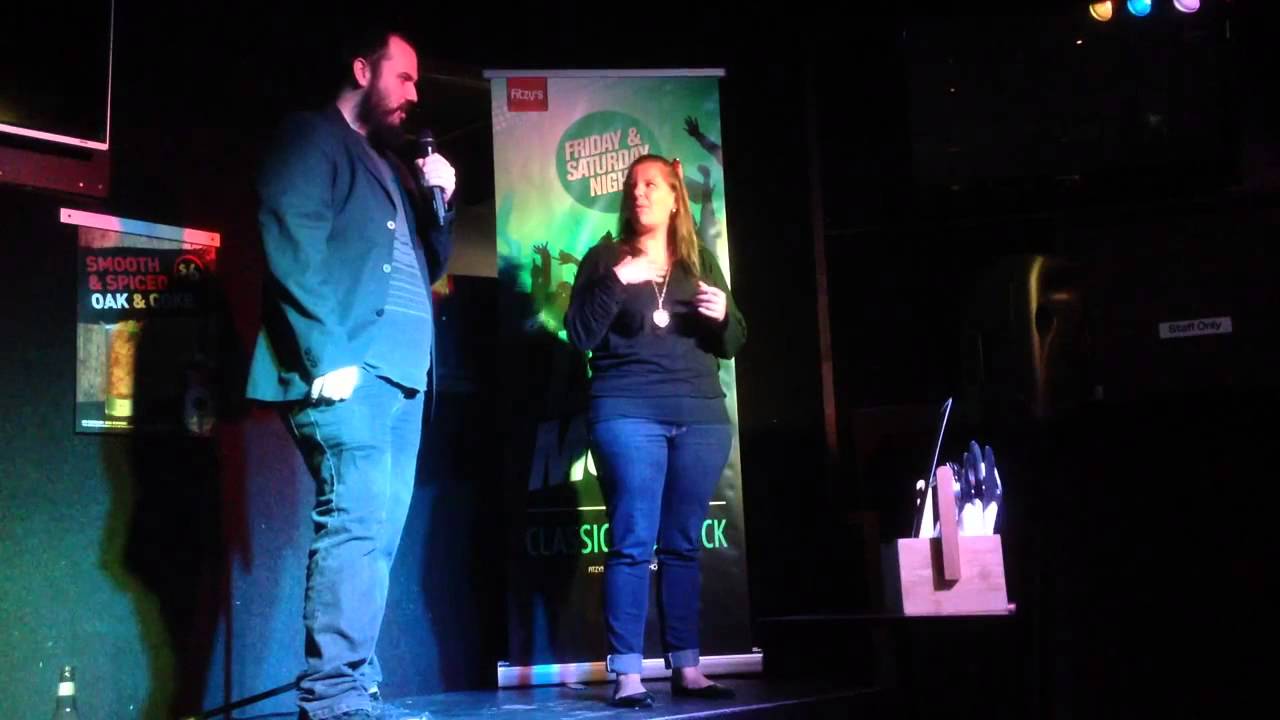 Dirty Comedian Meets Sign Language Interpreter - YouTube