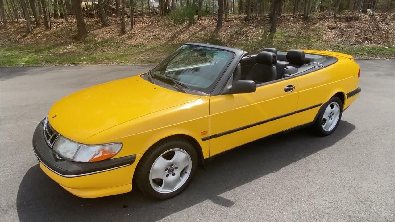 1997 Saab 900S Turbo Convertible - YouTube