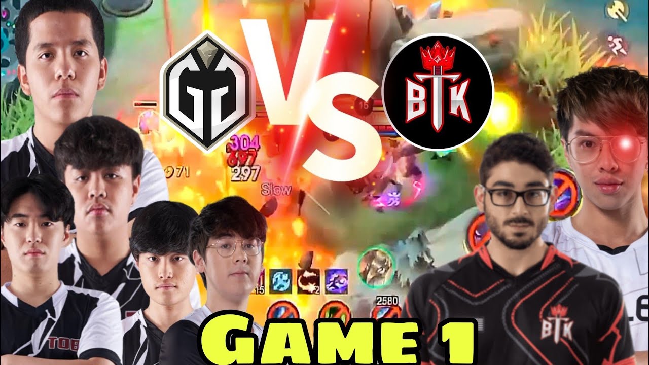 INTENSE MATCH BETWEEN [GG] VS [BTK] BEFORE NACT GAME 1 HIGHLIGHTS - YouTube
