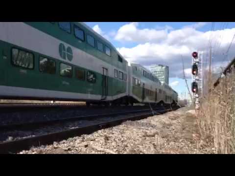 Go Train Mimico (Toronto) - YouTube