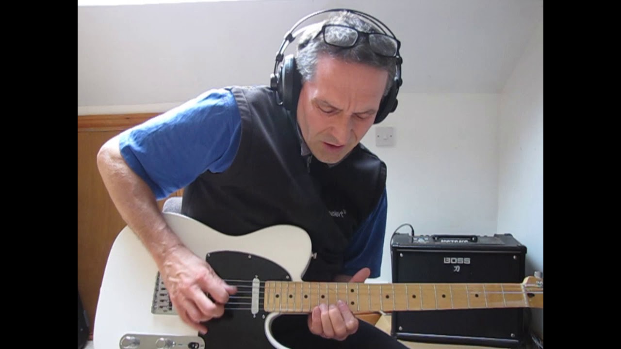 Sebastian Zunino Sad ambient blues backing track in C minor improv 08 ...