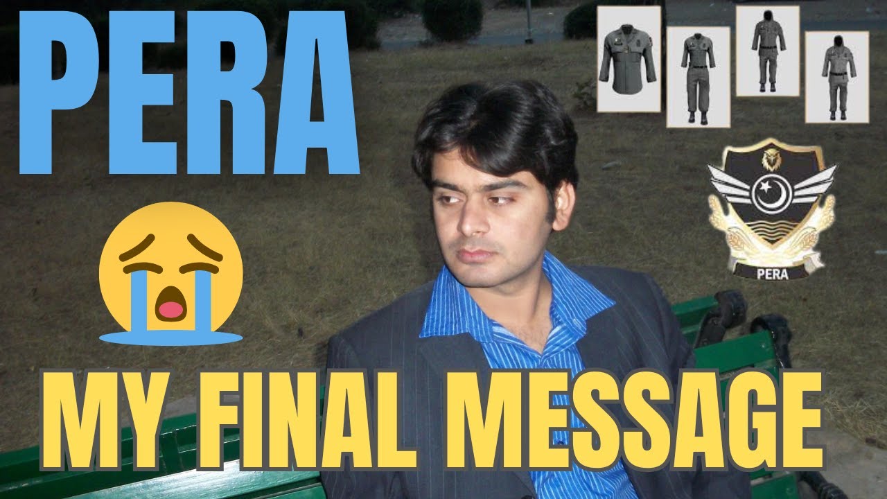 My Final Message to PERA Students and i uploaded a Practice paper of ...