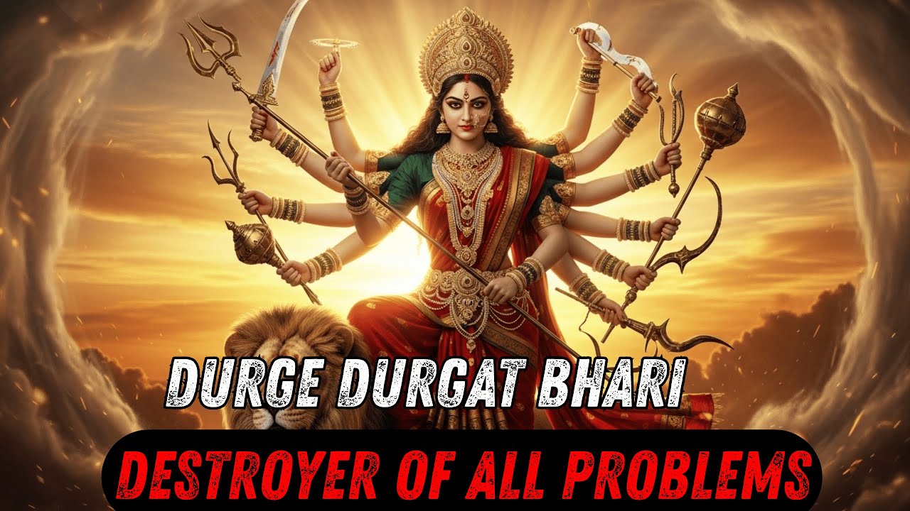 Durge Durgat Bhari | Ma Durga the destroyer of all problems and Evil ...