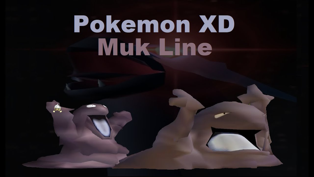 Pokemon XD Muk Line Only Challenge - YouTube