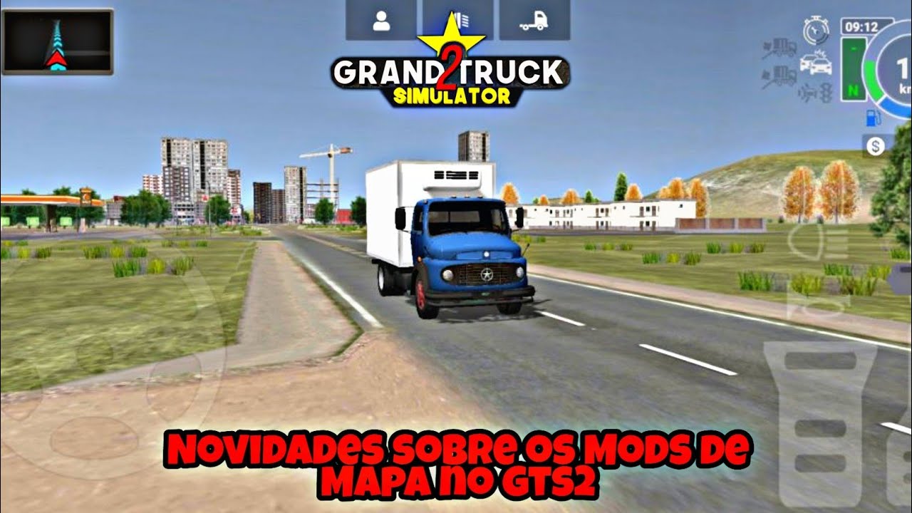 MODS DE MAPA NO GRAND TRUCK SIMULATOR 2? Novidades Exclusivas Do GTS2 ...