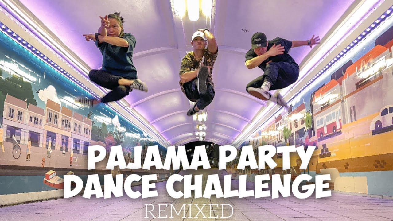 PAJAMA PARTY DANCE CHALLENGE - YouTube