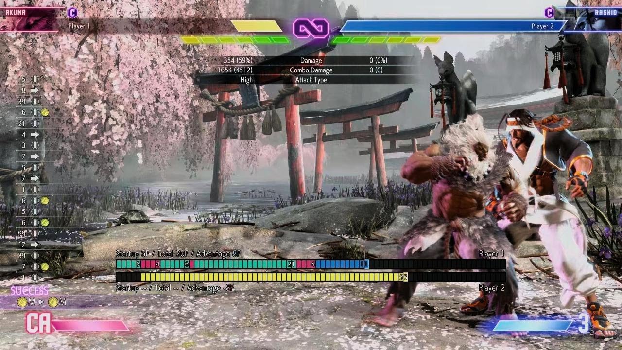 SF6 Light Akuma combo - YouTube