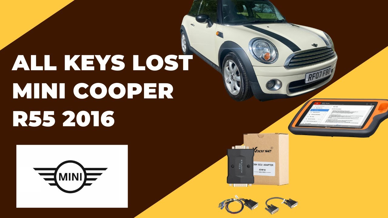 All Keys Lost - Mini Cooper 2016 - Xhorse - YouTube
