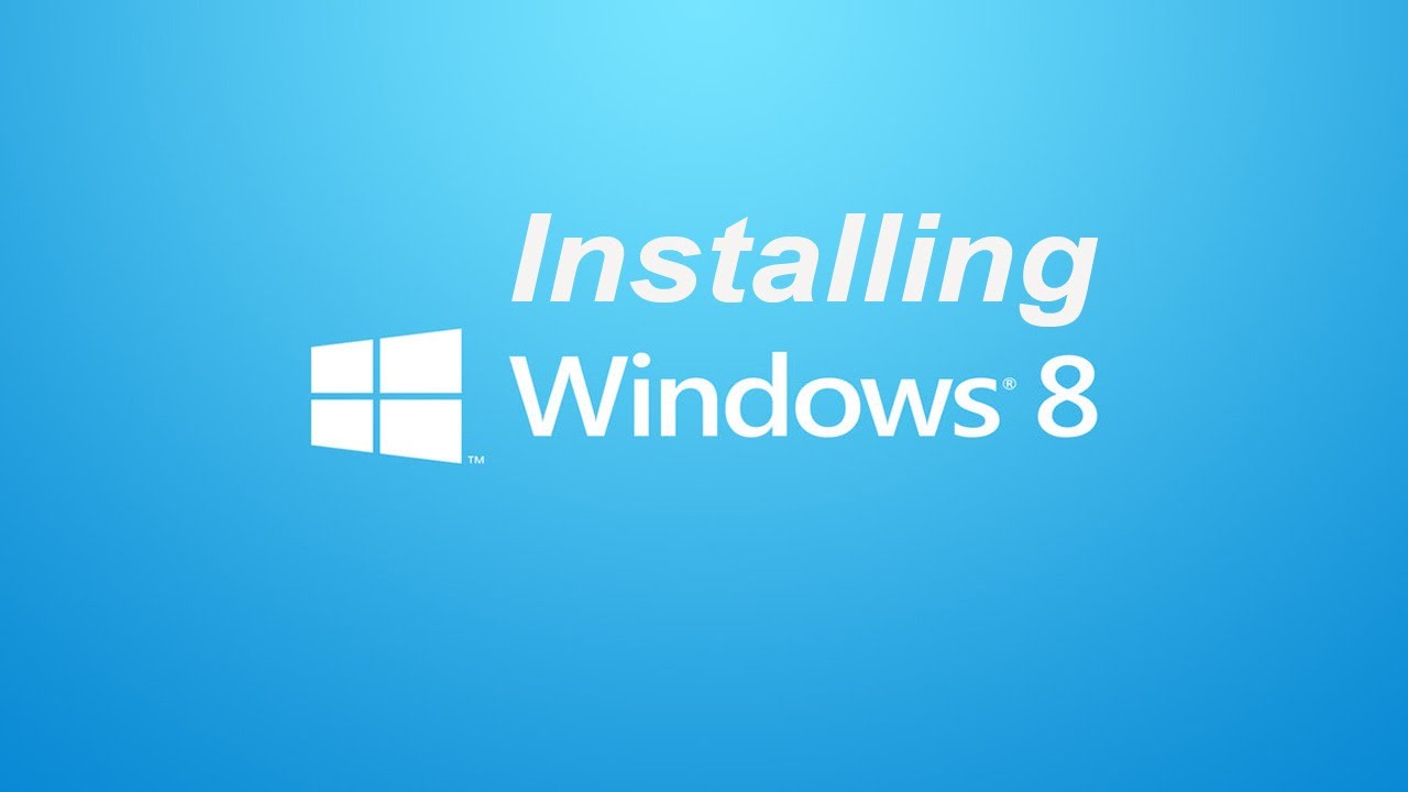 Installing Windows 8 Pro RTM - YouTube