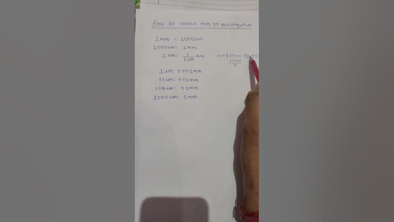 how-to-convert-mm-to-micrometer-youtube