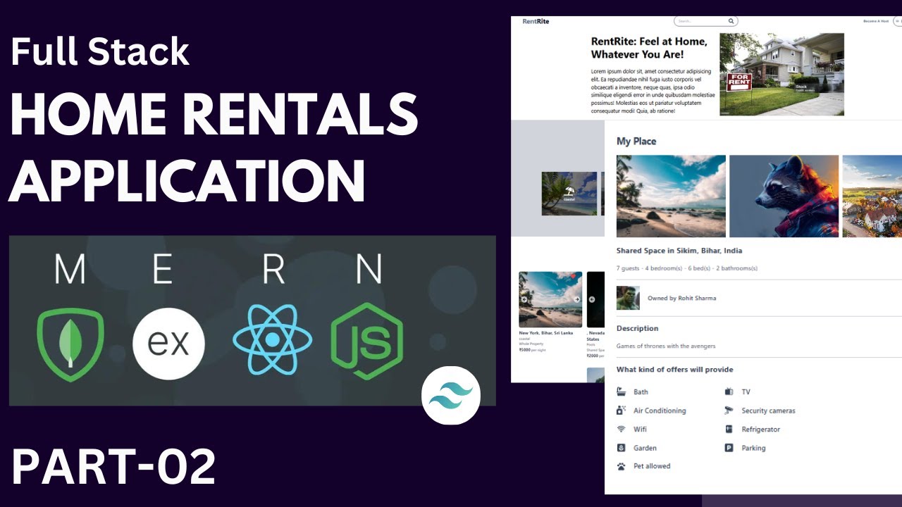 Develop a Comprehensive Home Rentals Platform with React, Redux, Node ...
