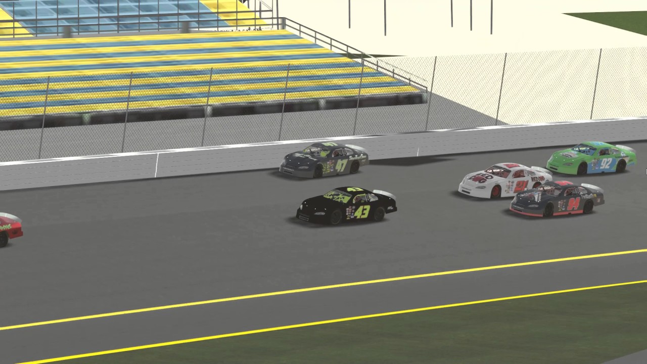 rFactor 2 late models Iowa - YouTube