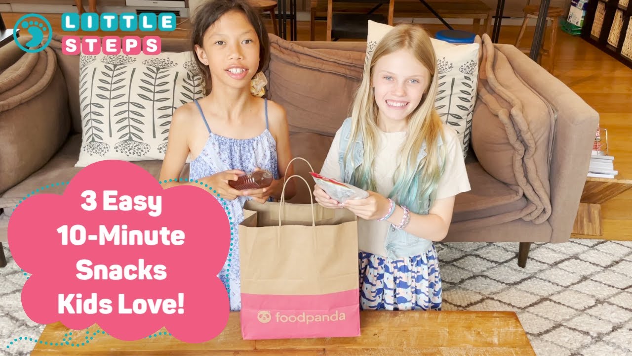 3 Easy Recipes Kids Can Make In 10 Minutes With foodpanda! - YouTube