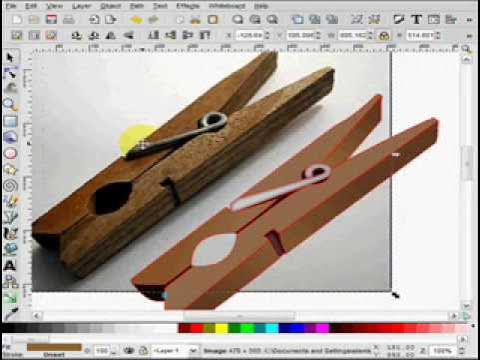 Inkscape Bitmap to Vector Tutorial - YouTube