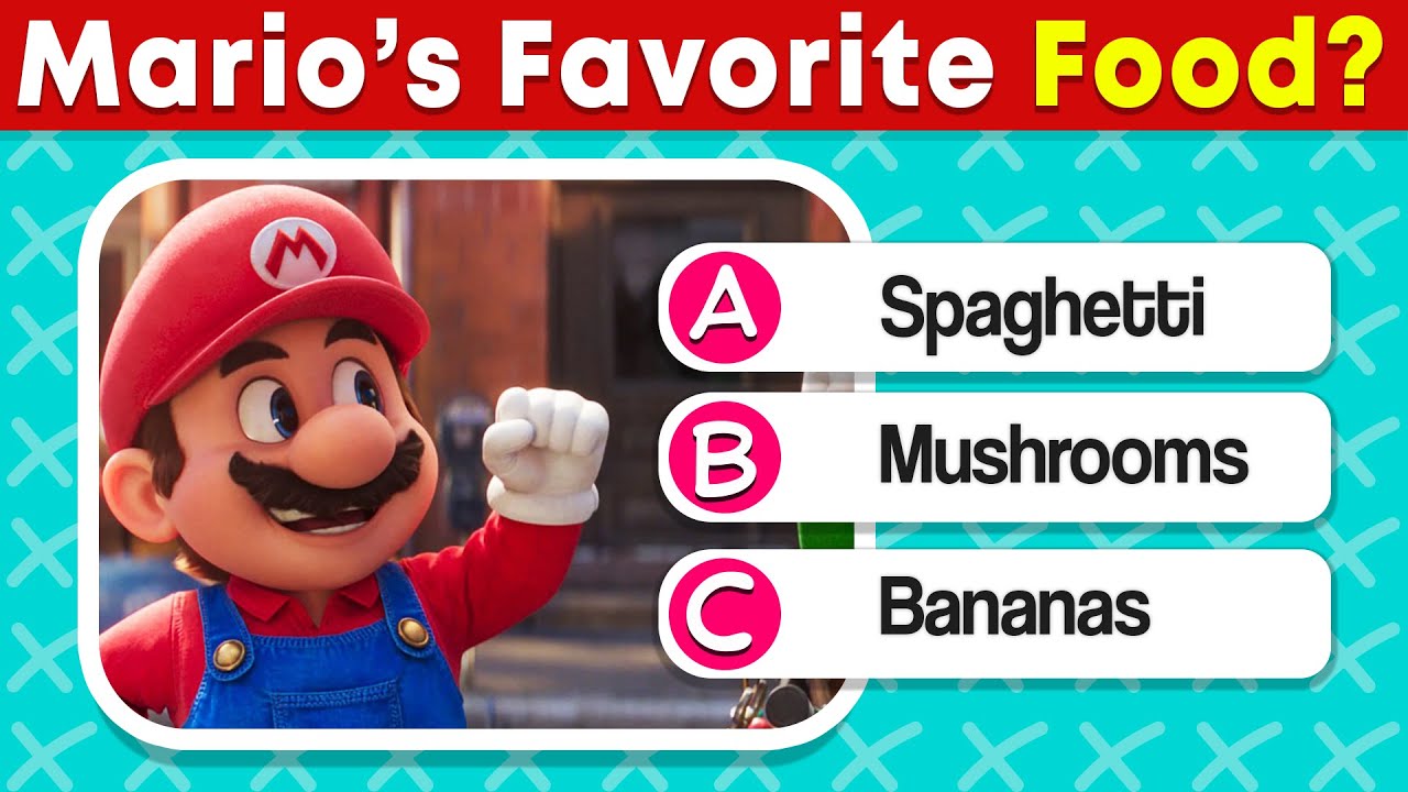 The Super Mario Bros Movie Quiz | Super Mario Quiz - YouTube