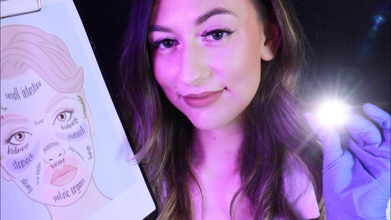 ASMR Face Mapping Roleplay for sleep 😴(Soft Spoken & Personal Attention ...