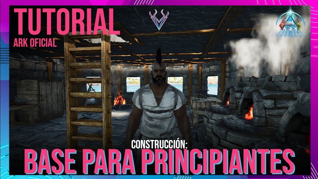 CONSTRUCCIÓN: BASE PARA PRINCIPIANTES | ARK SURVIVAL ASCENDED OFICIAL ...
