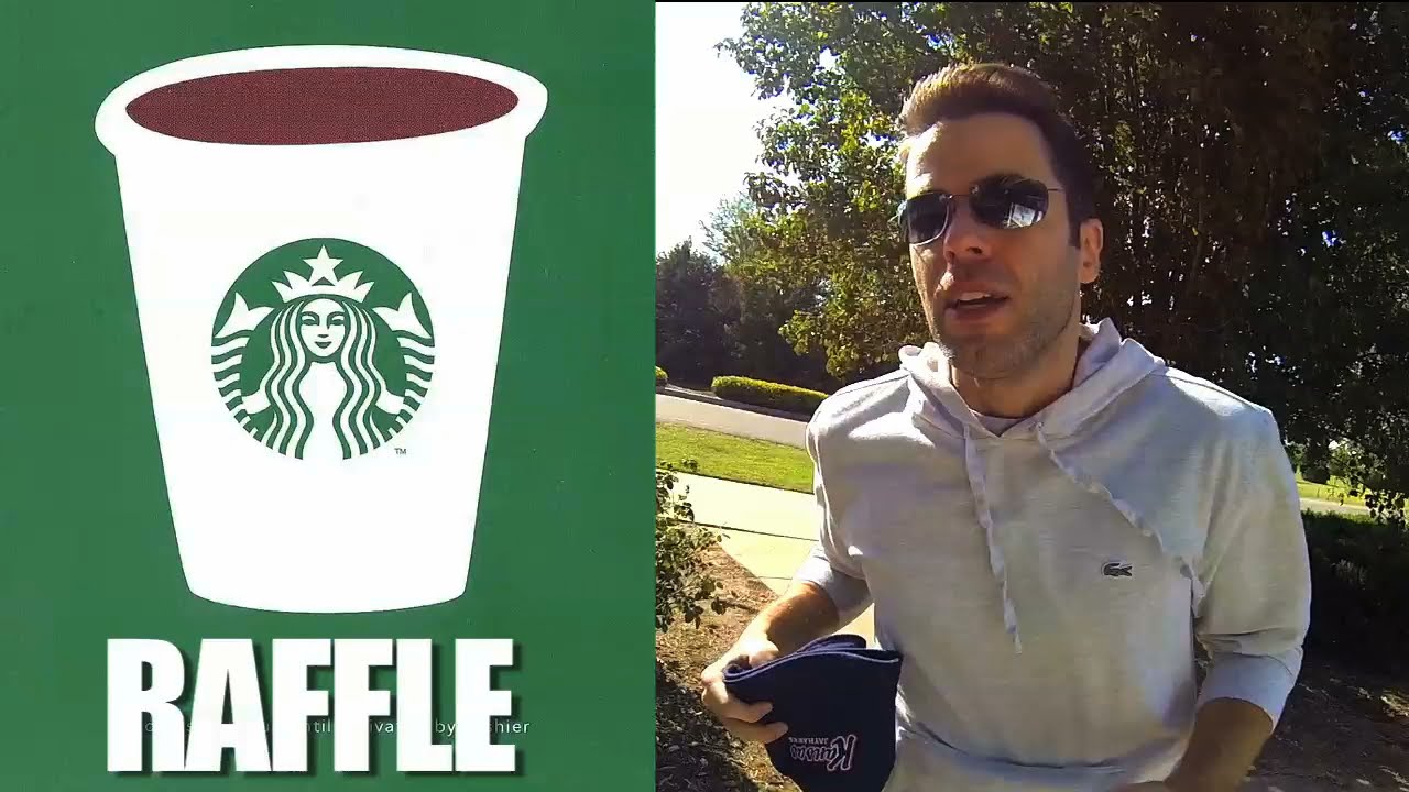 Starbucks Raffle Winner Announced - YouTube