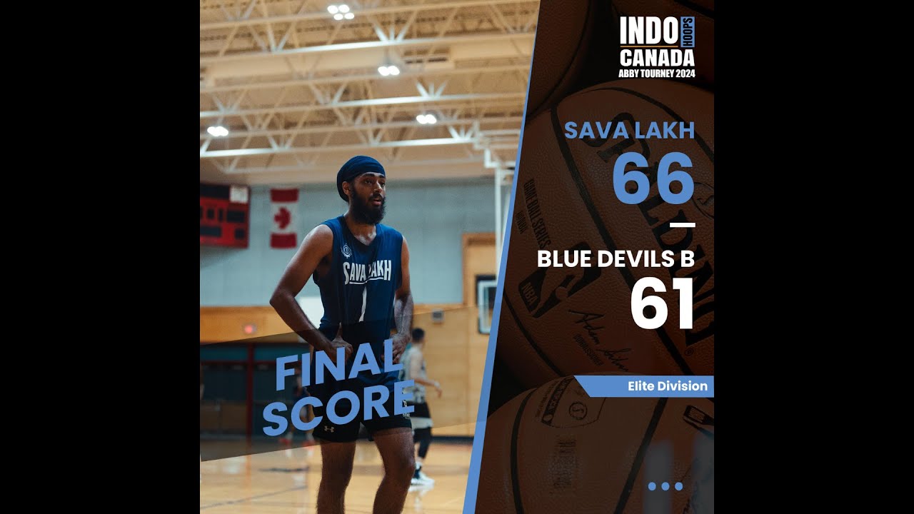 Sava Lakh vs Blue Devils B - Abby Indohoops 2024 - YouTube