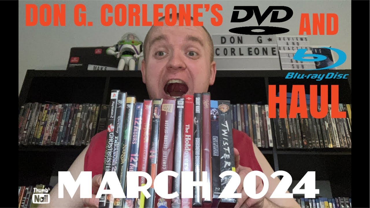 Don G. Corleone’s Physical Media Haul-March 2024 - YouTube