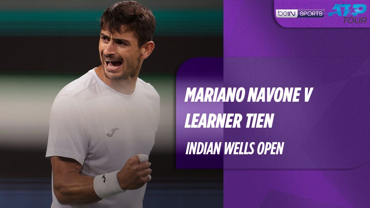 Mariano Navone v Learner Tien | Indian Wells Open | Match Highlights ...