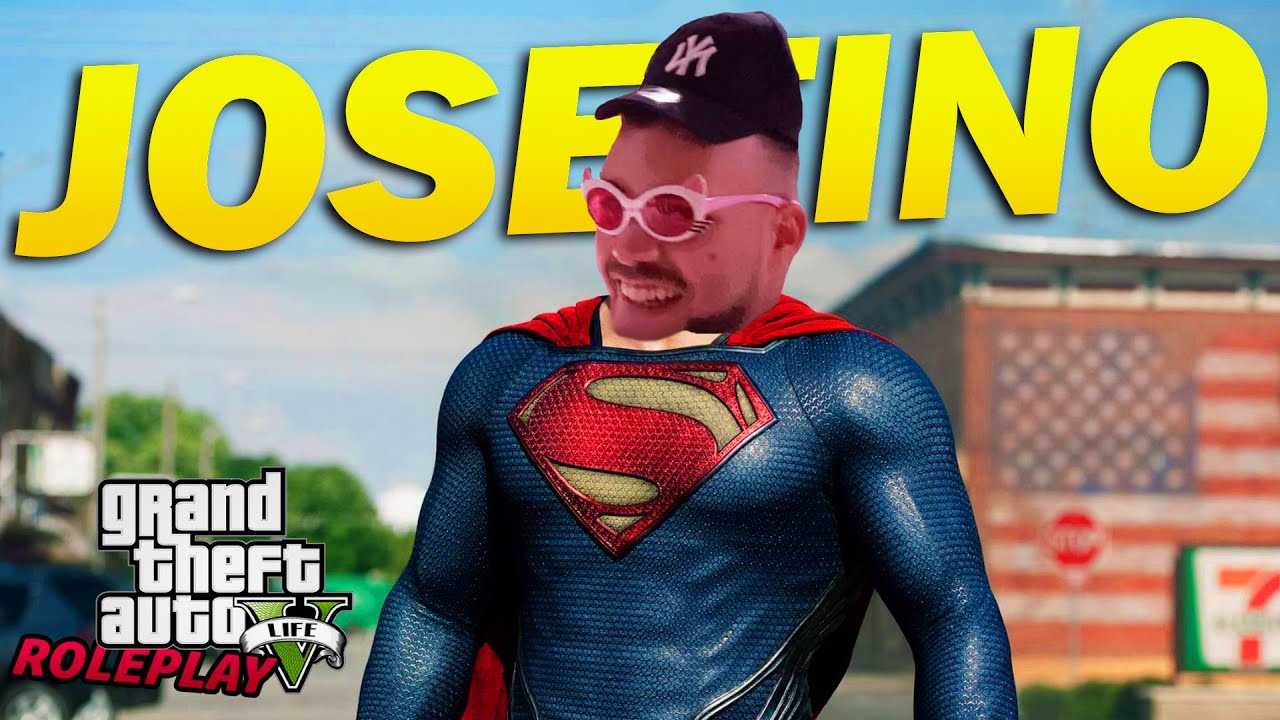 JOSEFINO, EL NUEVO HEROE DE GTA 5 Roleplay - YouTube
