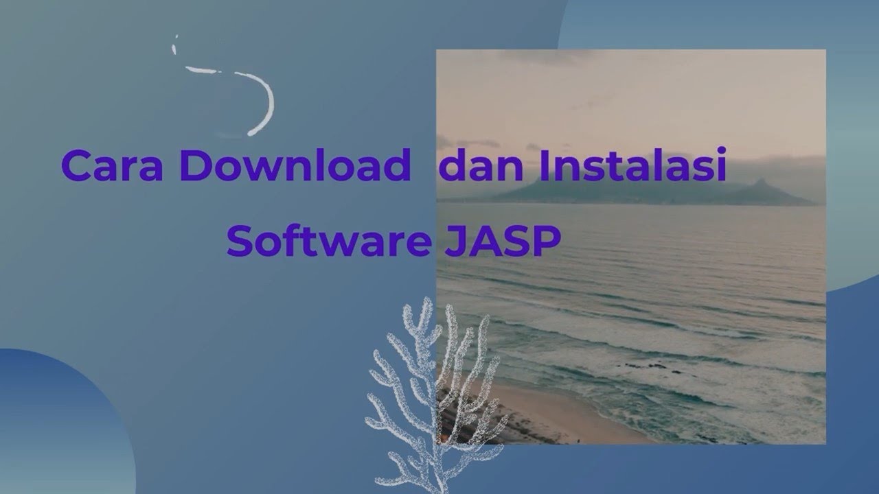 Downloading dan Instalasi Software JASP.0.15 - YouTube