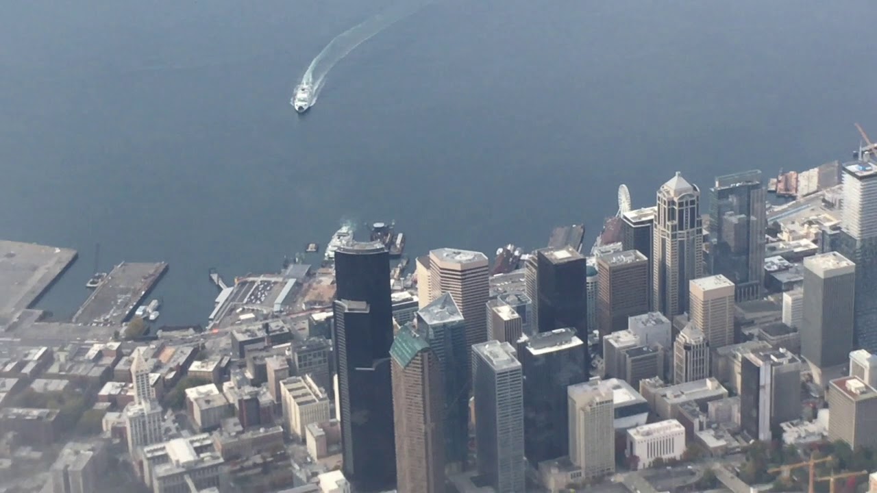 British Airways Flight BA 53 LHR SEA take off and landing - YouTube