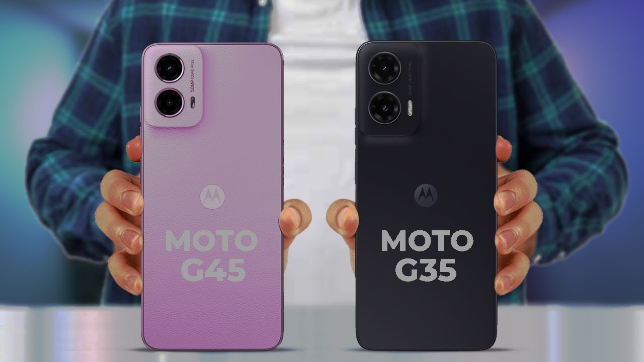 Motorola Moto G45 Vs Motorola Moto G35 - YouTube