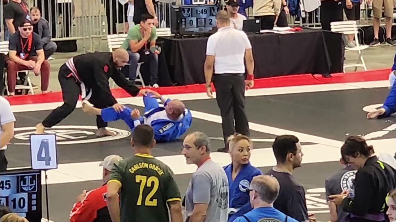 JJWL San Diego Gi White Belt Ultra Heavy round 2 - YouTube