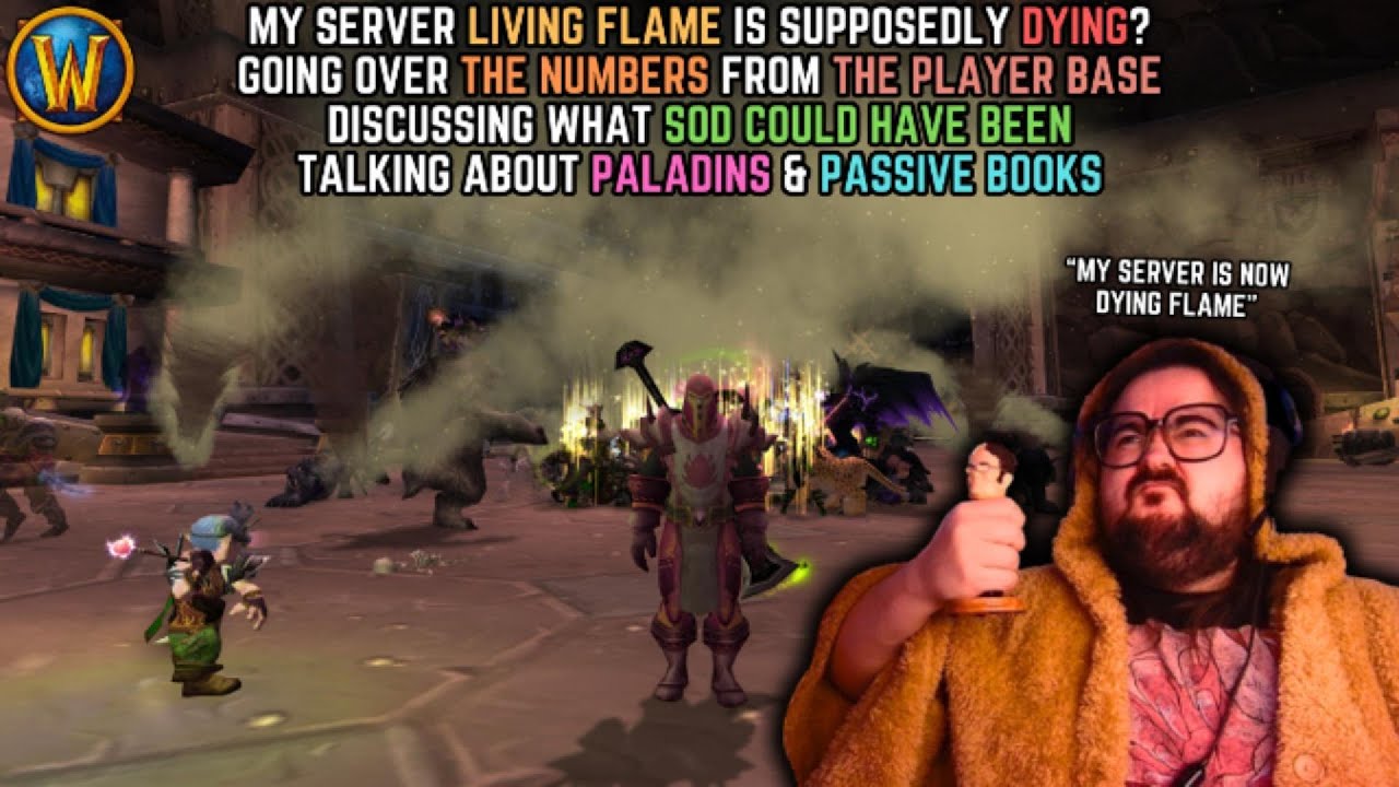 MY SERVER IS CALLED DYING FLAME - SEASON OF DISCOVERY - YouTube
