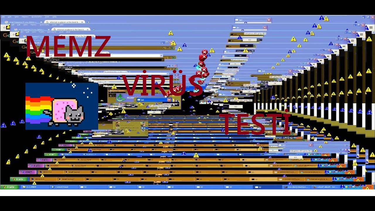 MEMZ VİRÜS TESTİ | 1500 virüs serisi 1.video #memz #virus #test #1500 # ...