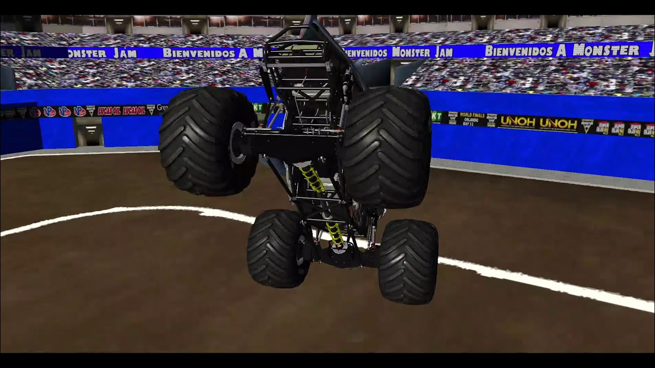 Rigs of Rods Monster Jam Triple Threat Series Freestyle - YouTube