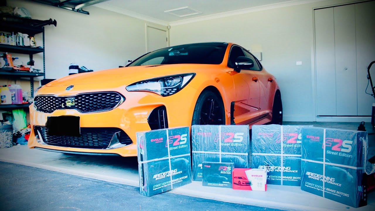 Kia Stinger GT Oil change diy - YouTube