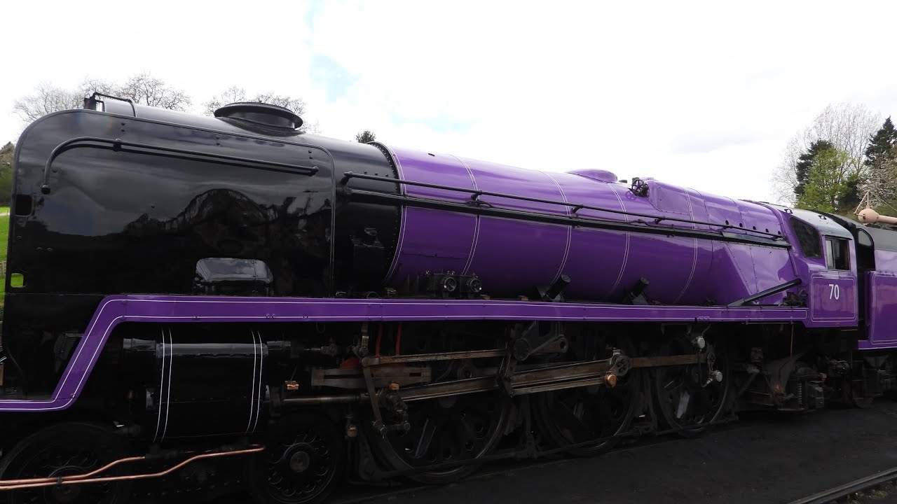 The New PURPLE Livery Jubilee Bullied 34027. - YouTube