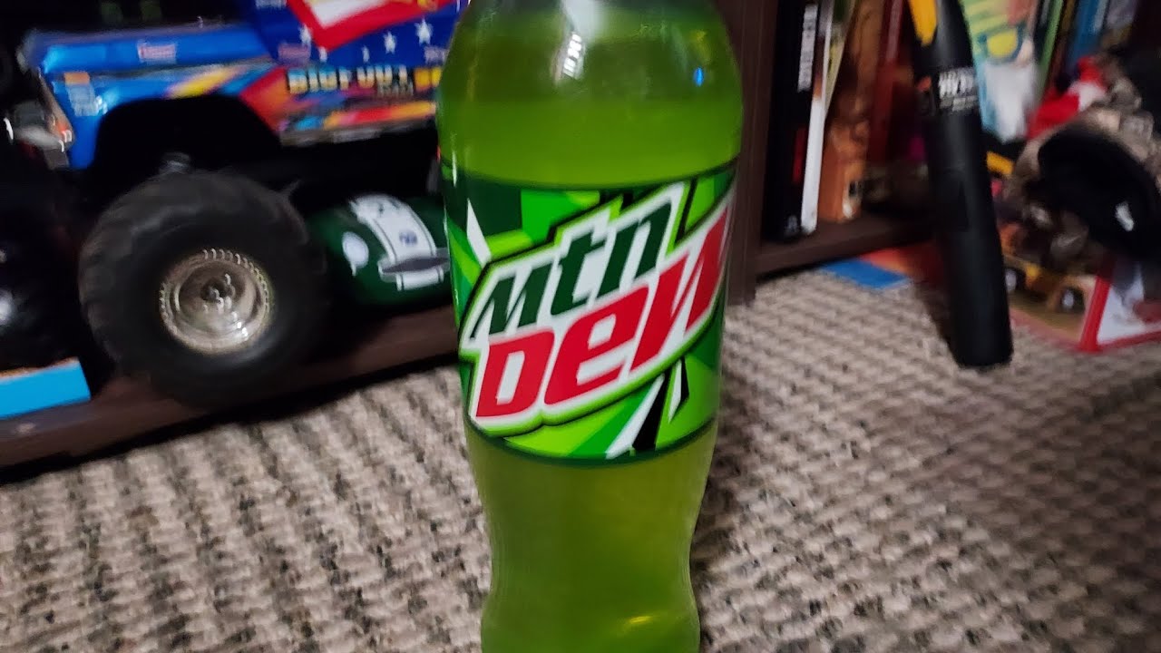 Regular Mtn Dew 1.25 Liter Bottle Sip N Review - YouTube