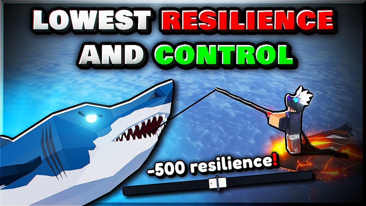 CATCHING A MEGALODON WITH THE LOWEST RESILIENCE AND CONTROL! | Fisch ...