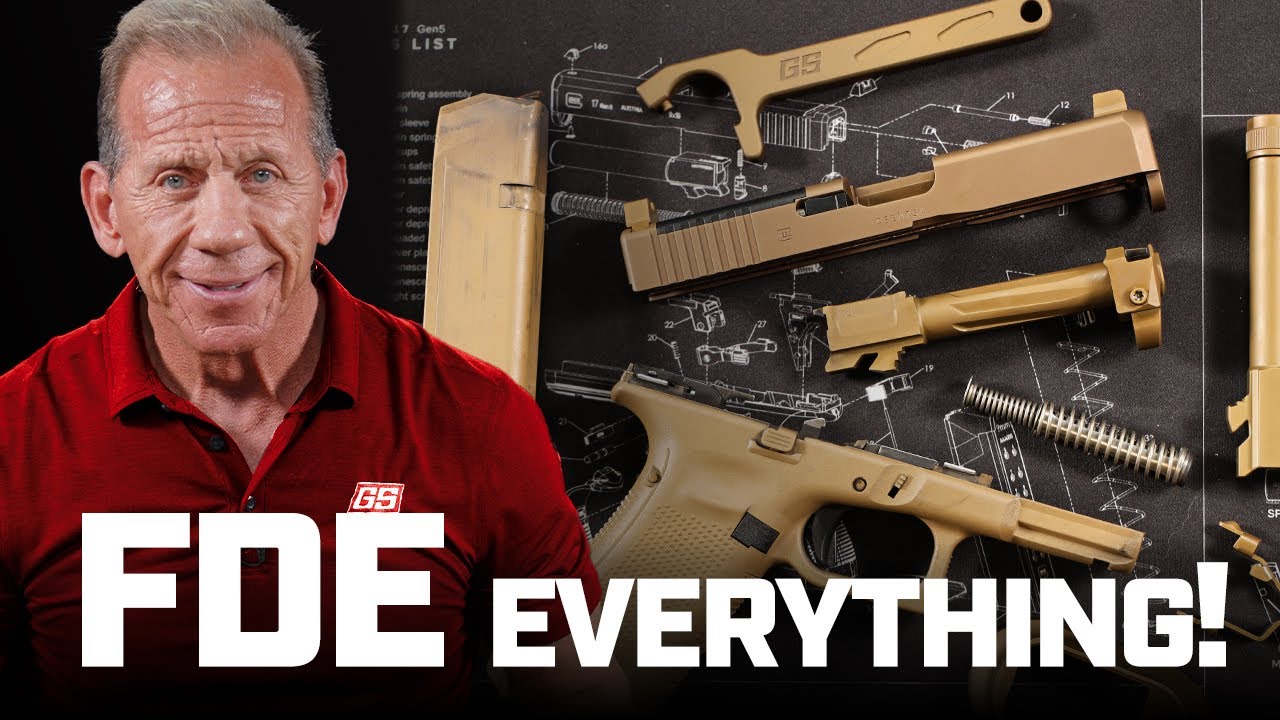 Glock Factory Parts In FDE! - YouTube