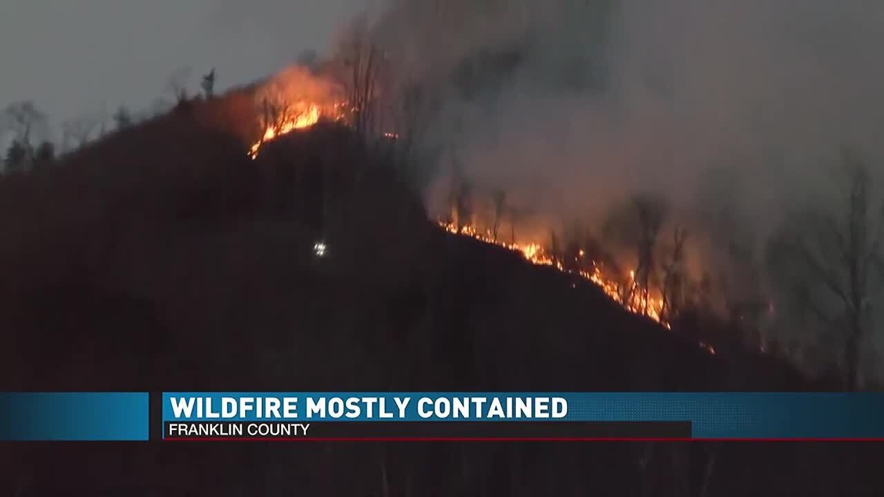 Containment Grows on Franklin County Fire - YouTube