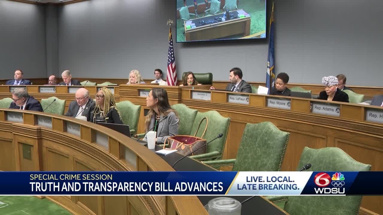 Truth and Transparency bill moves forward - YouTube