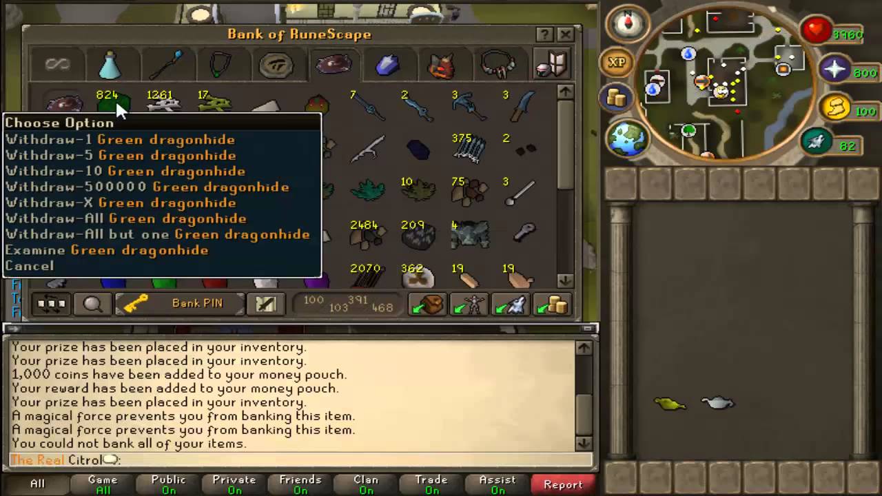 Runescape Eoc Bank video! Showing you everything - YouTube