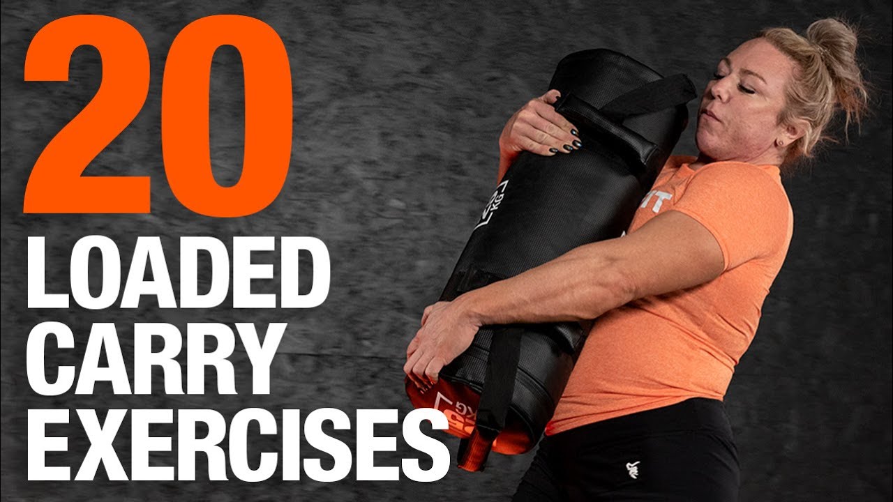 20 Loaded Carry Exercises | Donna Moore - YouTube