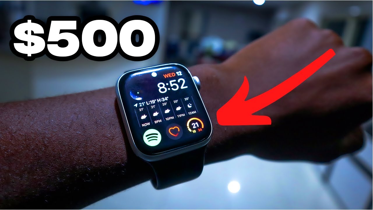 A Day In The Life With a $500 Smart Watch - YouTube