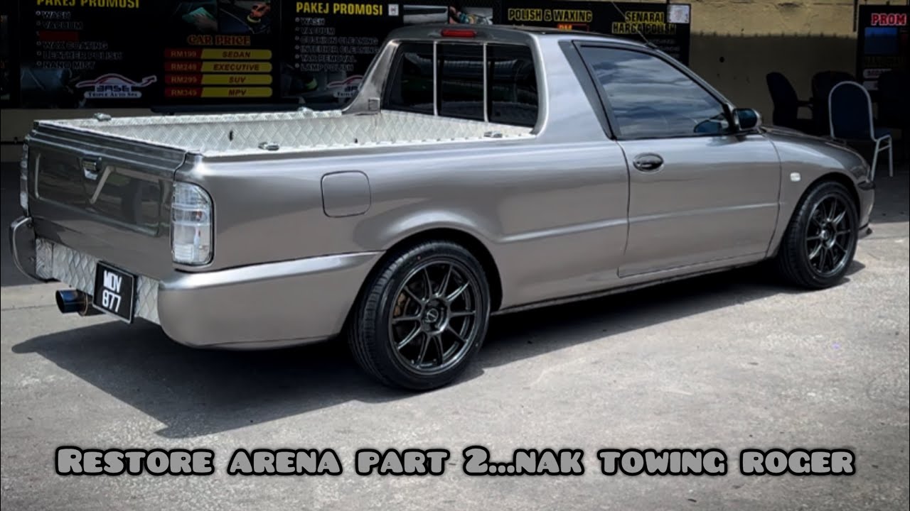 Perjalanan sebuah PROTON ARENA part 2 ( Towing Service Roger & repaint ...