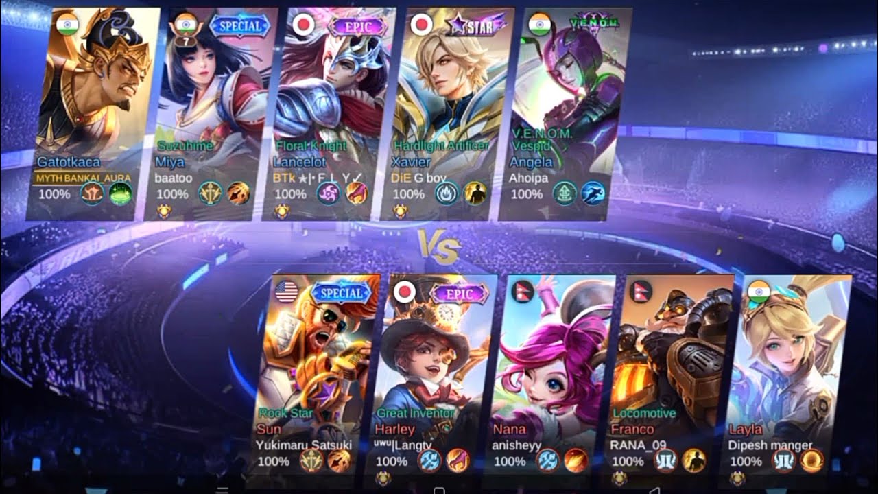 Mobile Legends Rising League Gameplay - YouTube