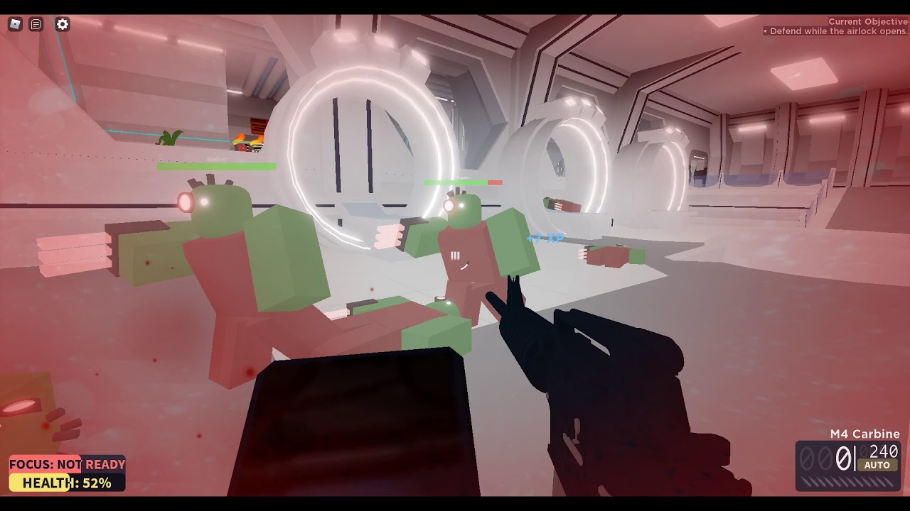 Playing a Outbreak Game on Roblox (Zombie Stories 20 subscriber special ...