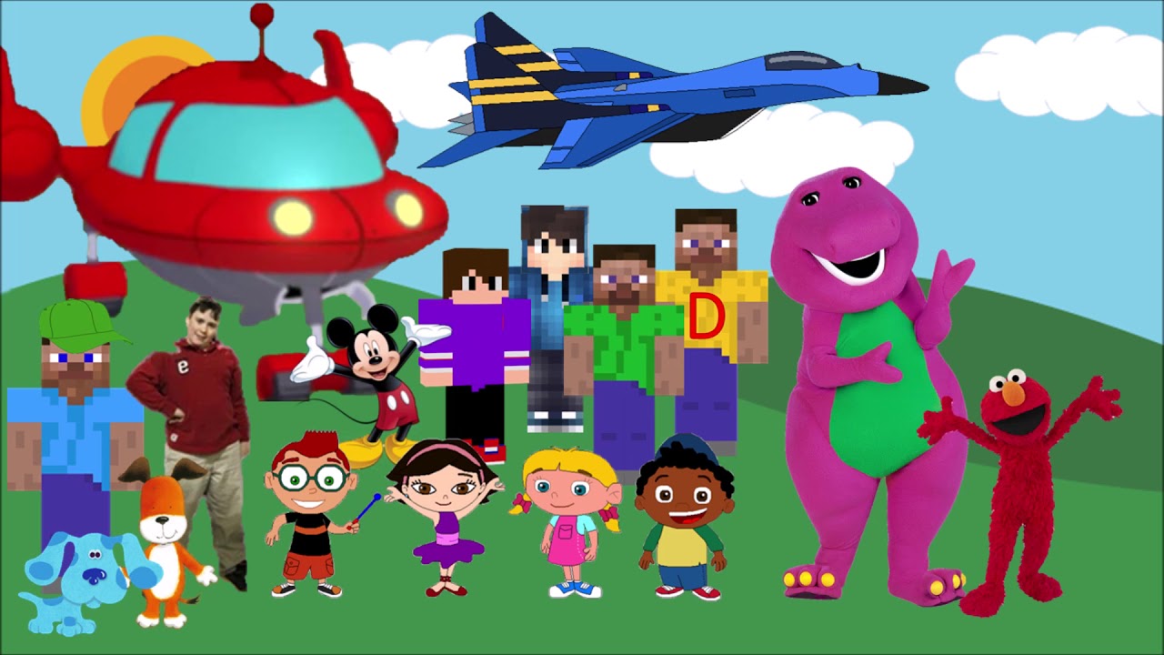 Little Einsteins Blues Clues Thinking Time From Barney and Elmo - YouTube