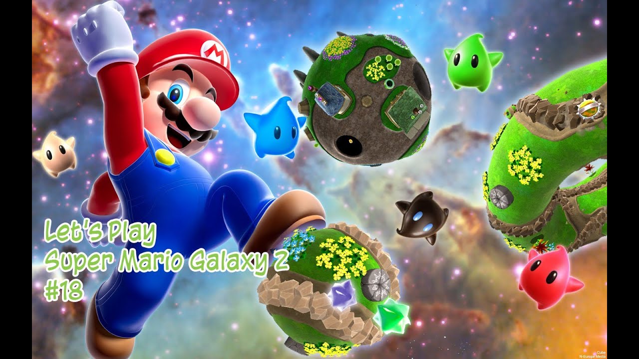 Let's Play Super Mario Galaxy 2 - Part 18 - Ghostly Mario... Where'd He ...